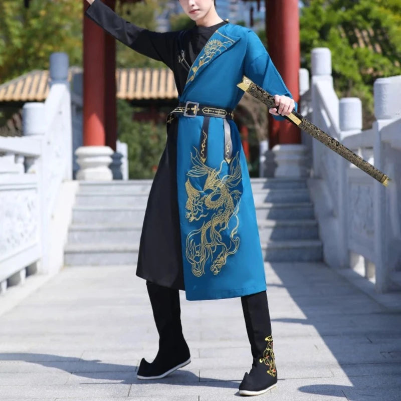 Hanfu Cosplay Broderie Dragon | Style Chinois