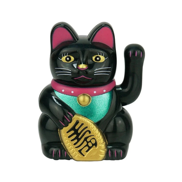 Porte-Bonheur Chat Chinois Mini Statue - Style Chinois